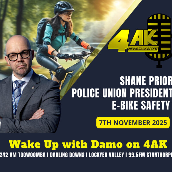 E Bike Safety Shane Prior President of the Qld Police Union 07112025 ...