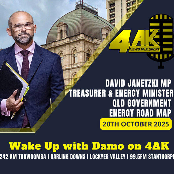 Energy Road Map with Qld Treasurer David Janetzki 20102025 - 4AK ...