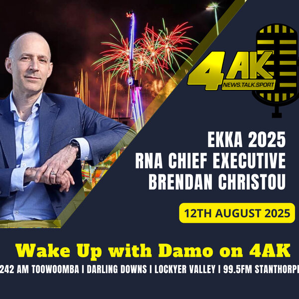 RNA Chief Executive Brendan Christou on Ekka 2025 12082025 - 4AK ...