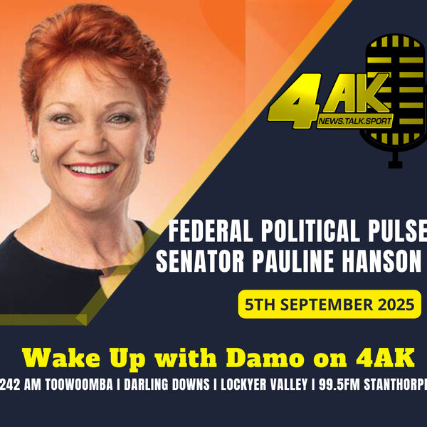 Senator Pauline Hanson on the Australian Flag 05092025 - 4AK Podcasts ...
