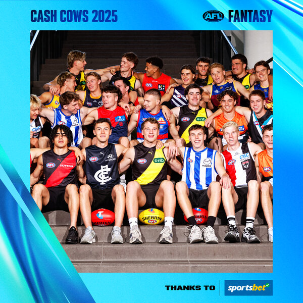 Cash Cows: AFL Fantasy guide to 2025 rookies - AFL Fantasy with The ...