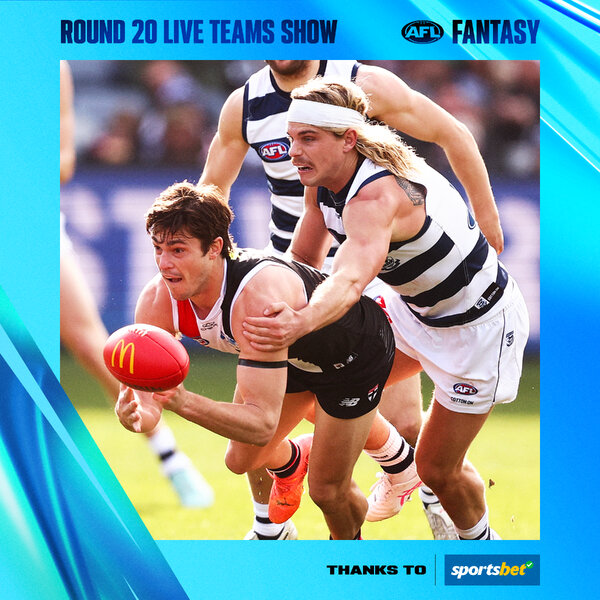 R20 teams, top trade targets, captains - AFL Fantasy LIVE - AFL Fantasy ...