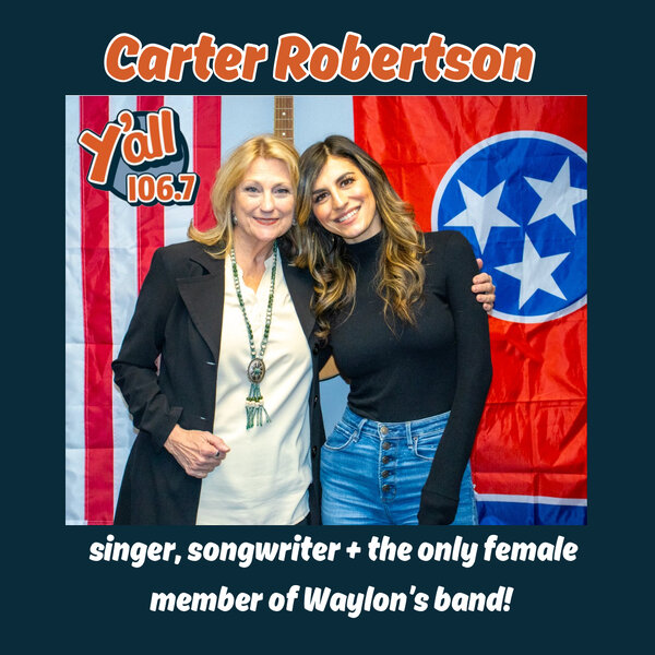Carter Robertson: Only Female Member of Waylon's Band - All About Y'all ...