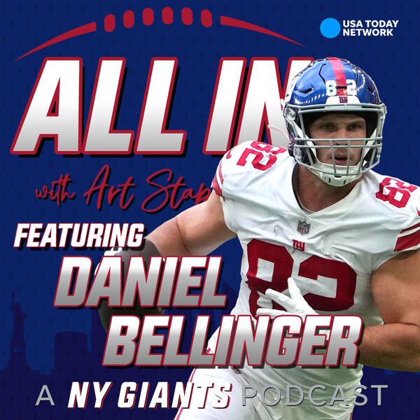 Rising rookie Daniel Bellinger joins the show as Giants get set for ...
