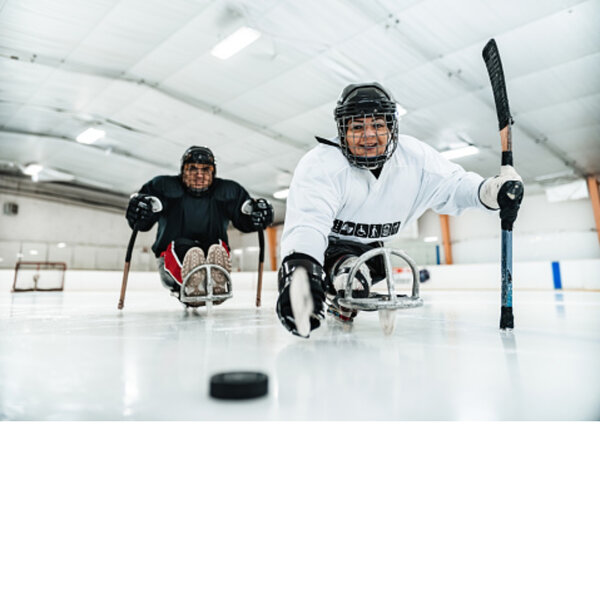 Mark Leblanc Competing on Team NB In Para-Hockey Tournament - BOUNCE ...