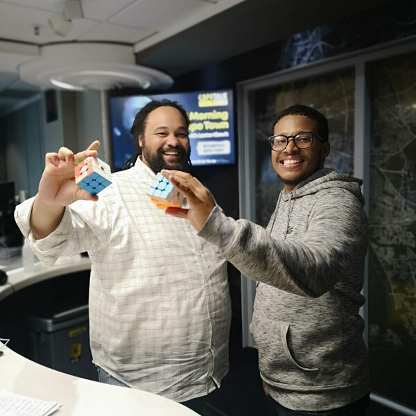 Lester Tester: Solving a Rubik's Cube - Good Morning Cape Town with ...