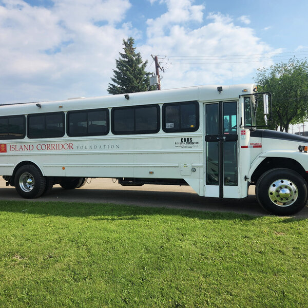 Hi-Rail bus turns heads at Port Alberni Fall Fair - CFAX 1070 - Omny.fm