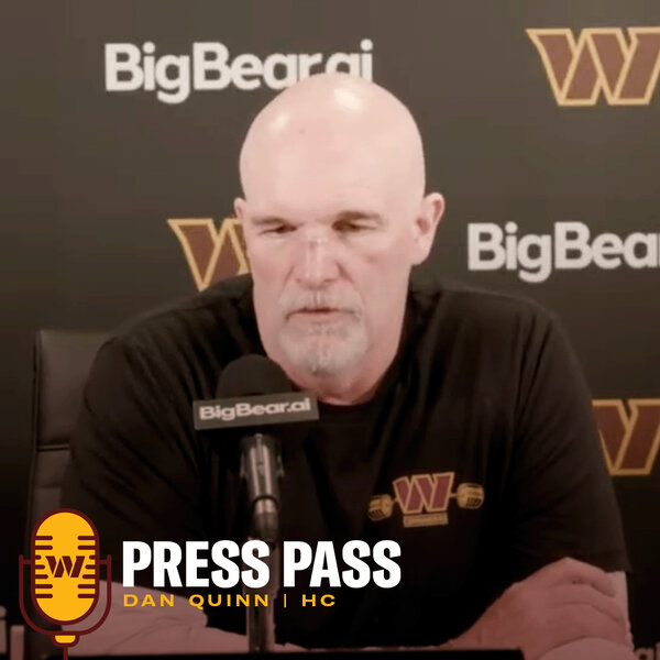 HC Dan Quinn | September 22, 2025 | Press Pass | Washington Commanders ...