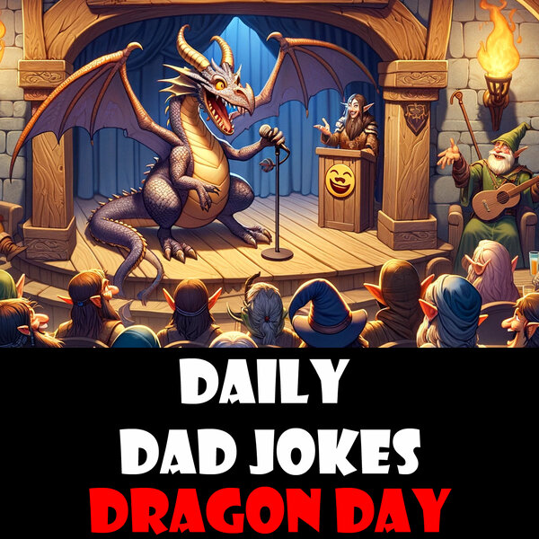 National Dragon Day! Dad jokes that spit fire! 16 January 2024 - Daily ...