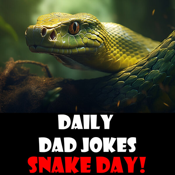 World Snake Day! Slither into these dad jokes! 16 July 2023 - Daily Dad Jokes - Omny.fm