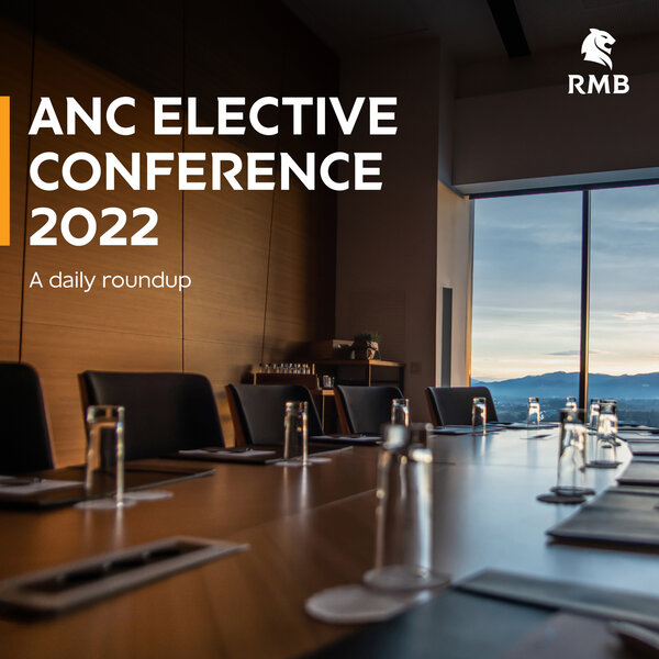 Daily roundup: ANC elective conference 2022 Descriptor clips - Omny.fm