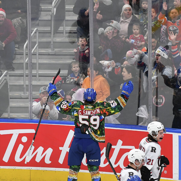 2024 Teddy Bear Toss Goal and Reaction - Edmonton Oil Kings Podcast ...