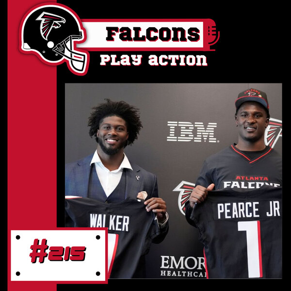 FALCONS PLAY ACTION #215 - REVIEW DO DRAFT DE 2025! - Falcons Play ...