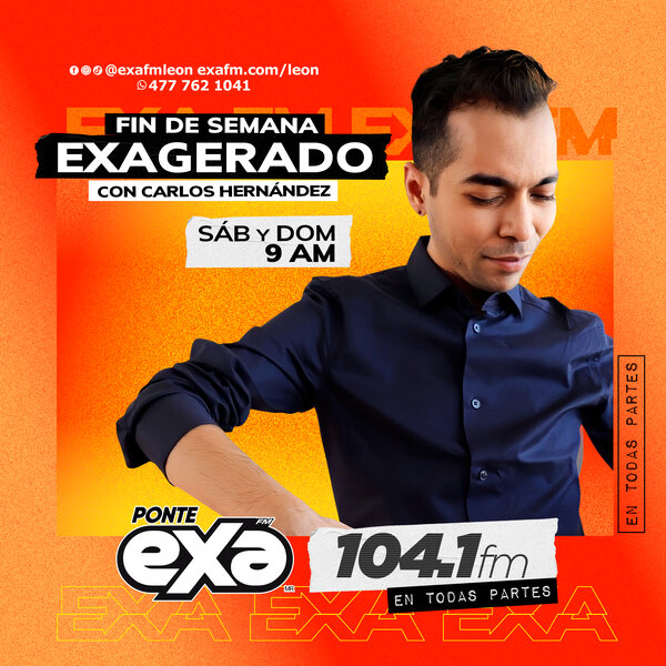 Domingo 20 Julio - Fin de Semana Exagerado con Carlitos Produ en EXA fm ...