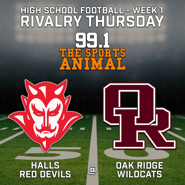 Week 1 - Rivalry Thursday - Halls at Oak Ridge (8.21.25) - High School ...