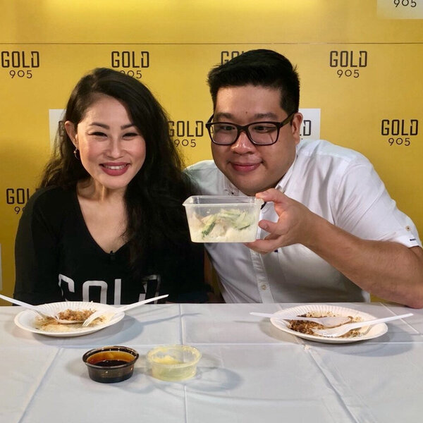 MAKAN KAKIS WITH DENISE & CHEF MING TAN - CENTURY EGG PORRIDGE - Makan ...