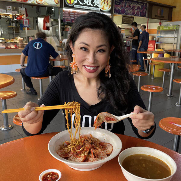 SUPER-UMAMI BIG PRAWN NOODLES WITH EXCELLENT STOCK - Makan Kakis with ...