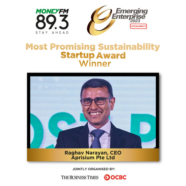 2023 Emerging Enterprise Most Promising Sustainability Startup award ...