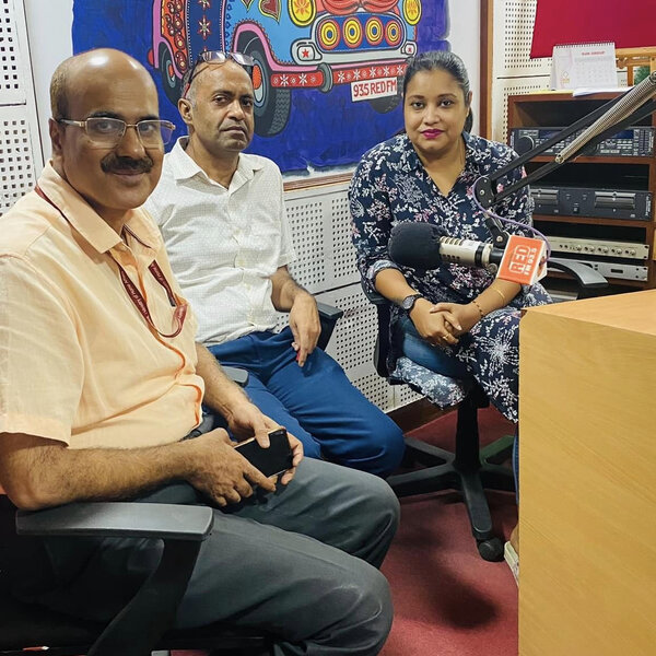 Rj Smita talks to Mr K.N Rai & Mr Pandey Vijay Bhushan about Cyber ...