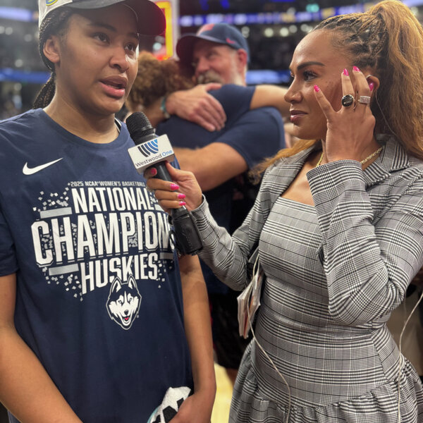 UConn Freshman Sarah Strong Postgame Interview - NCAA® March Madness ...