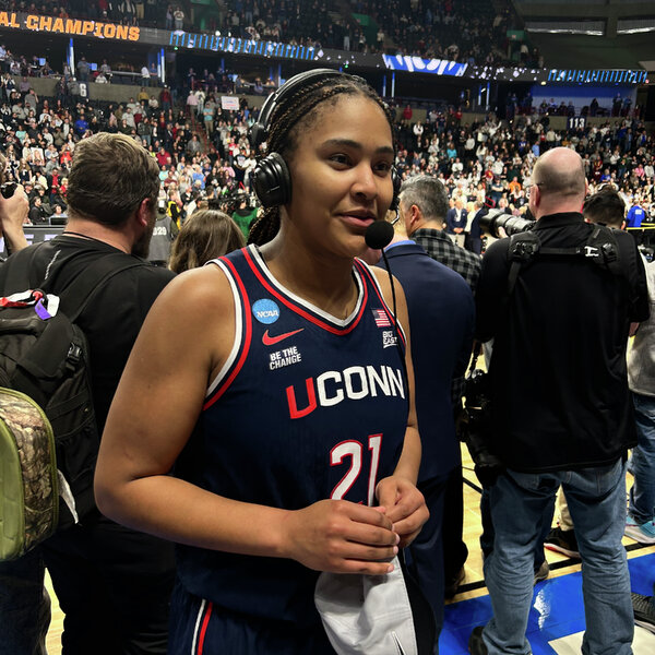 UConn's Sarah Strong Postgame Interview - NCAA® March Madness® on ...