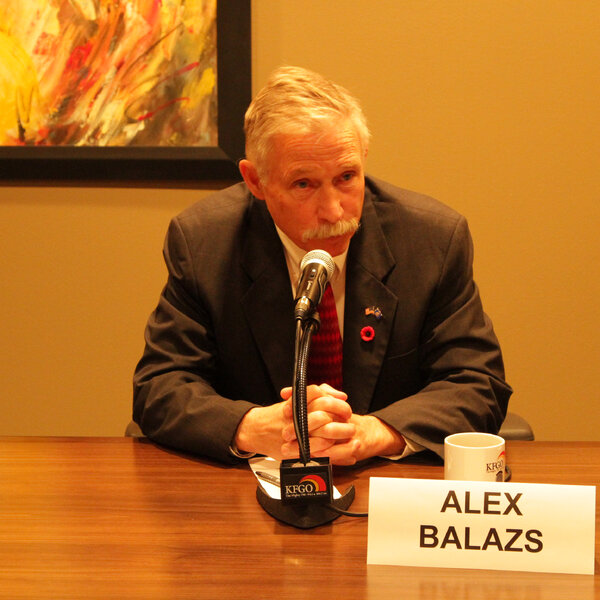 U.S. Congressional candidate, Alex Balazs, "at [Trump's] heart, he's a ...