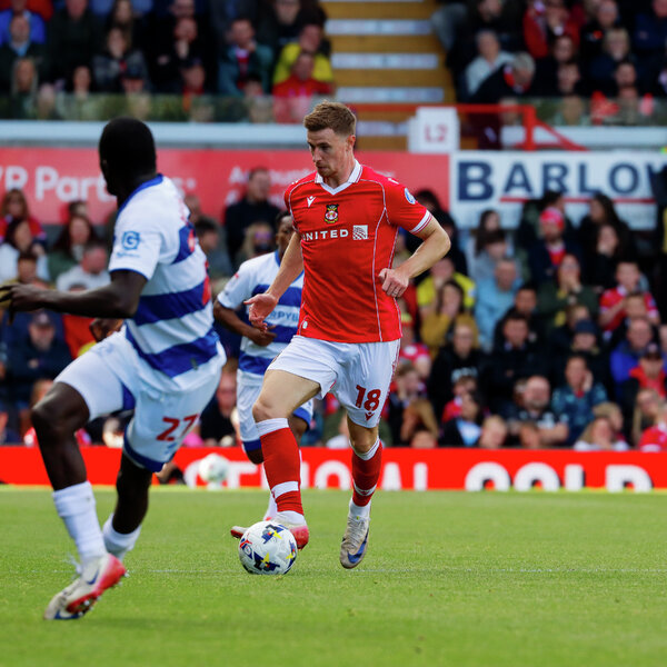 Wrexham midfielder Ben Sheaf after making his debut in 3-1 defeat to ...