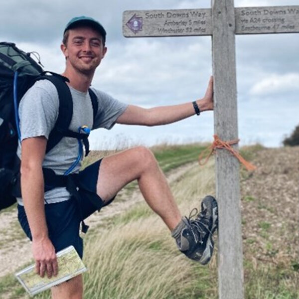 The local man walking more than 600 miles for charity - Petersfield's ...