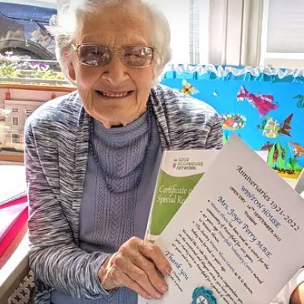 Tributes paid to Joyce Perry, a founder of Winton House for the ...