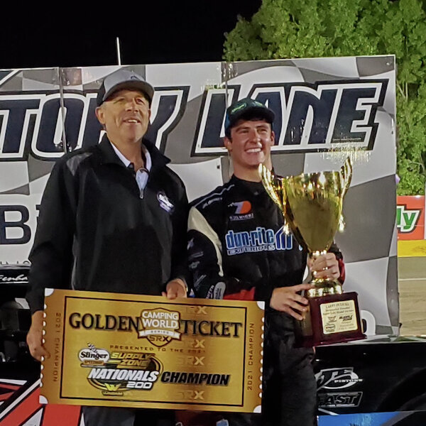 Luke Fenhaus makes his NASCAR O'Reilly Auto Parts Series debut this ...