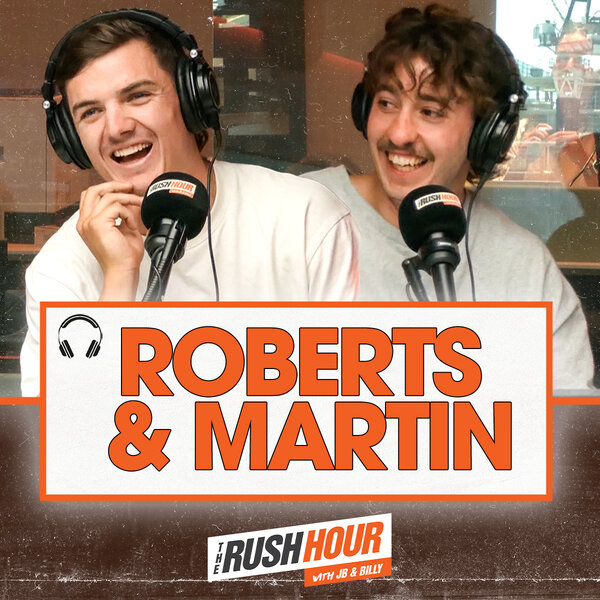 Essendon's Nic Martin and Archie Roberts - The Rush Hour with JB ...