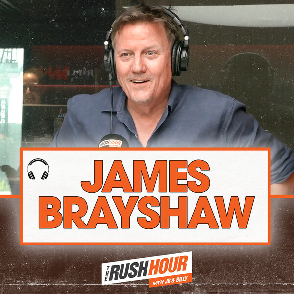 Guest appearance from James Brayshaw! - The Rush Hour with JB & Billy ...