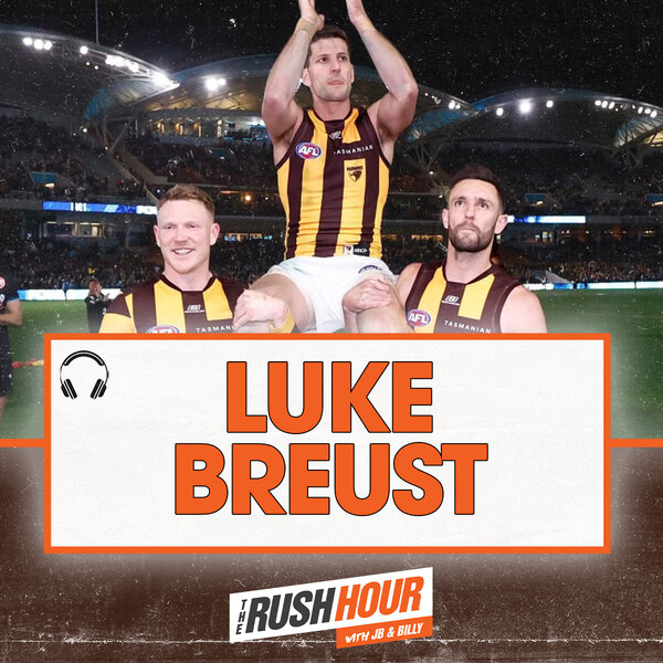 Hawthorn's Luke Breust Chats to JB and Billy After Announcing His ...