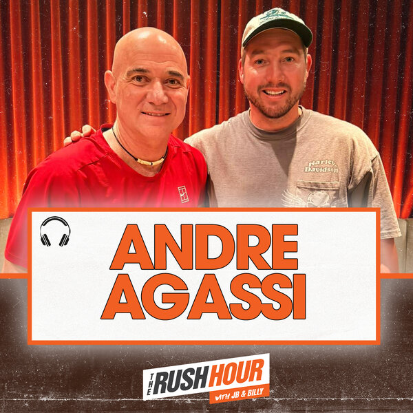 Tennis legend Andre Agassi joins the Rush Hour - The Rush Hour with JB ...