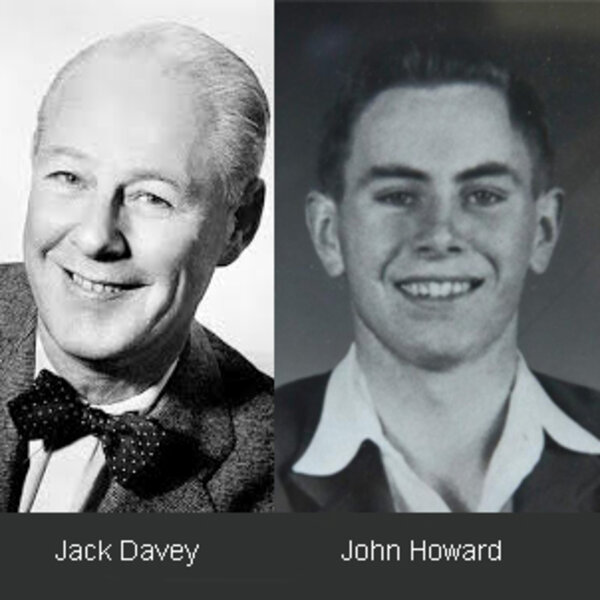 John Howard with Jack Davey on "Give it a go" in 1955 - The 3AW Archive ...