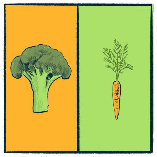 Broccoli vs. Carrots: a veggie debate - Smash Boom Best: A funny, smart ...