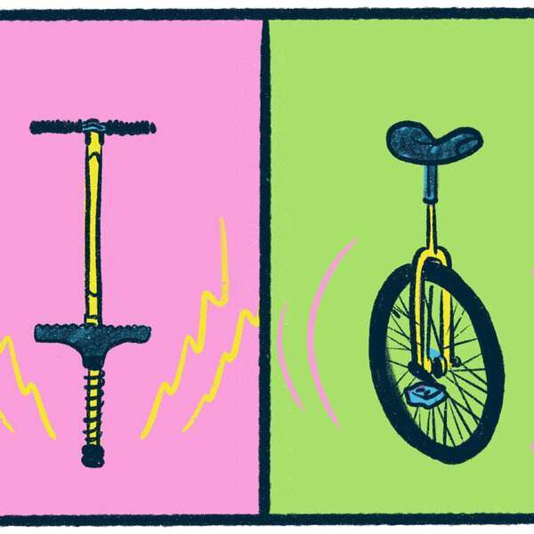Pogo Sticks vs. Unicycles: a playful debate - Smash Boom Best: A funny ...
