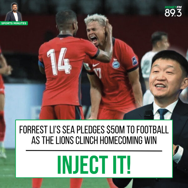 Sports Minutes: Forrest Li’s SEA pledges $50 million to Singapore ...