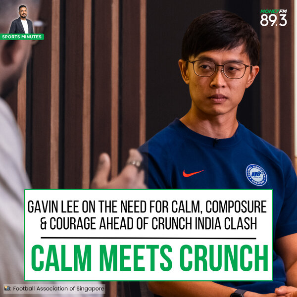 Sports Minutes: Gavin Lee on the need for calm, composure and courage ...