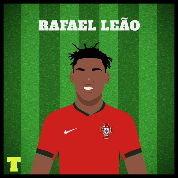 Rafael Leão, the RAP singer who is proud to be from a poor ...