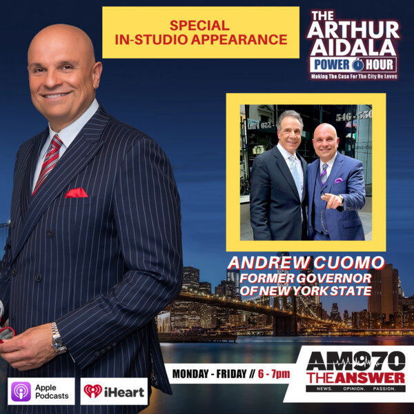 Andrew Cuomo - Full Interview - The Arthur Aidala Power Hour - Omny.fm