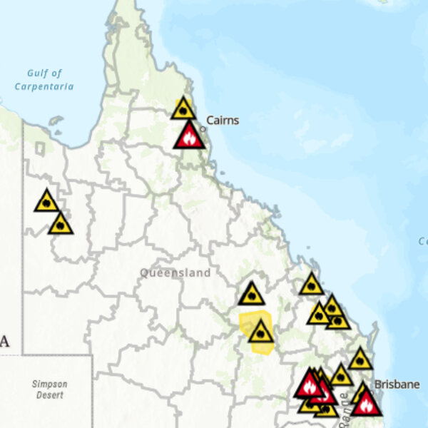 Four emergency warnings issued for out of control fires in QLD - The ...