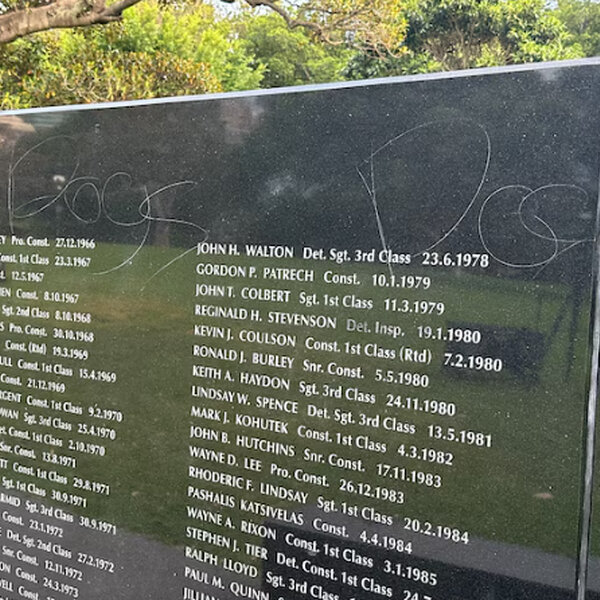 Man charged with vandalising NSW Police Wall of Remembrance - The New ...