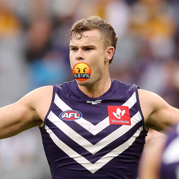 Sean Darcy drops the magic in a post match interview! - Triple M Footy ...