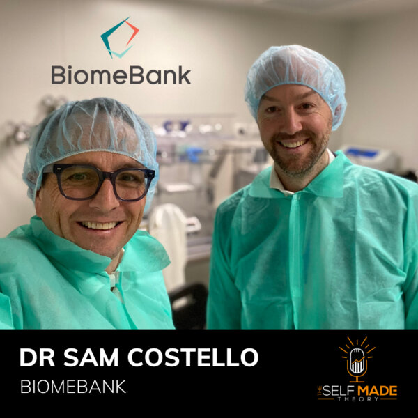 Dr Sam Costello created a Poo Bank "BiomeBank" - The Self Made Theory ...