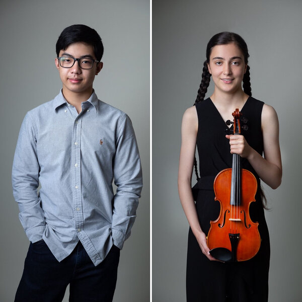 Cellist Isaac Lee and violinist Louise Turnbull - The Talent - Omny.fm