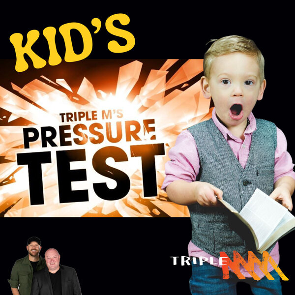 Kid's Pressure Test - Bryden From Marian State School - Jay and Dave ...