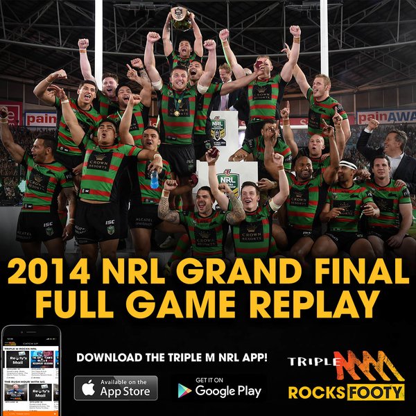 Full Game Replay 2014 NRL Grand Final: Rabbitohs v Bulldogs - Triple M ...