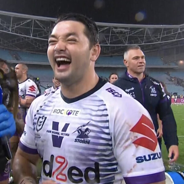 Brandon Smith Delivers The All-Time Greatest Grand Final Post-Match ...