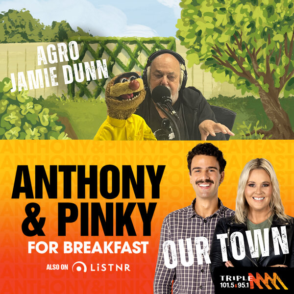 Our Town: Jamie Dunn aka AGRO! - Pinky & Macca for Breakfast - Triple M ...